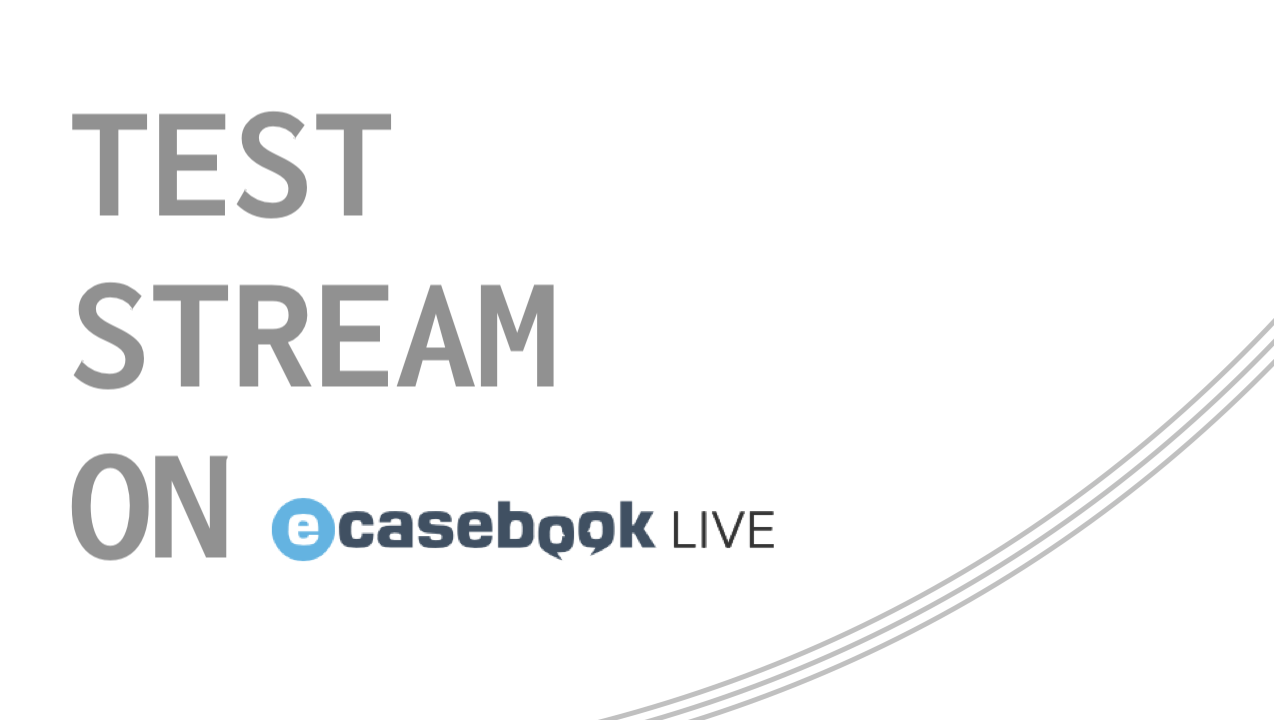 LIVE: 【デモ用】Track1 小倉ライブ2023 | Cardiology | e-casebook LIVE